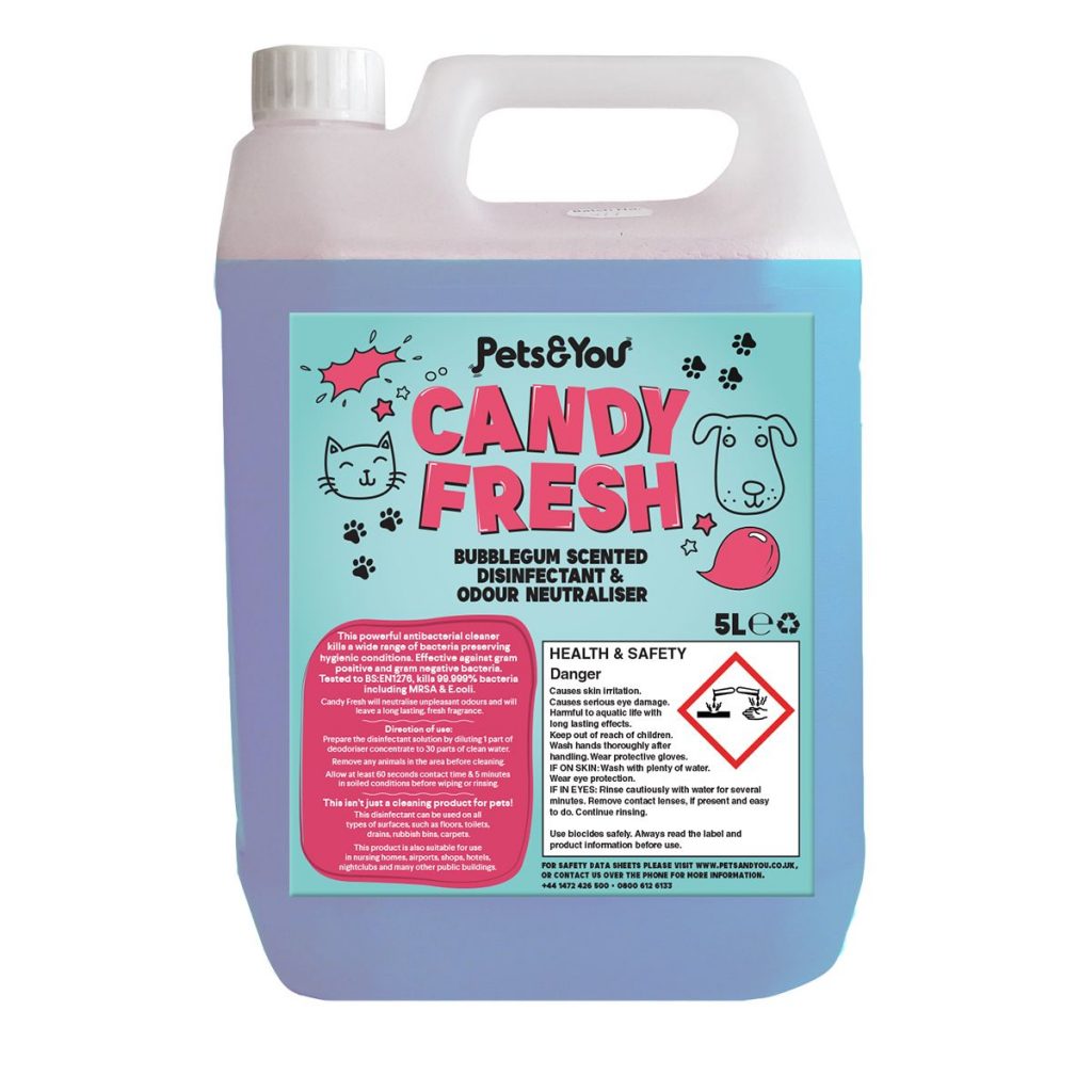 Candy Fresh Disinfectant and Odour Neutraliser - Pets and You